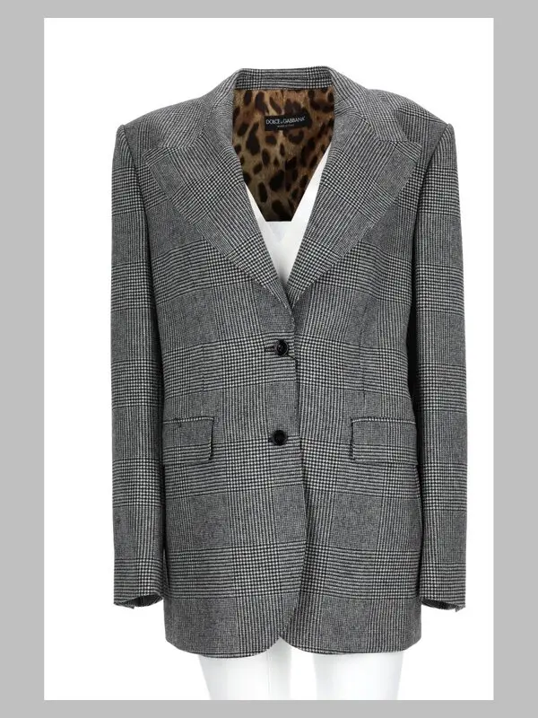 Dolce & Gabbana Patterned Jacket For - Multicolour