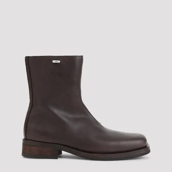 Our Legacy Leather Camion Boots - Brown
