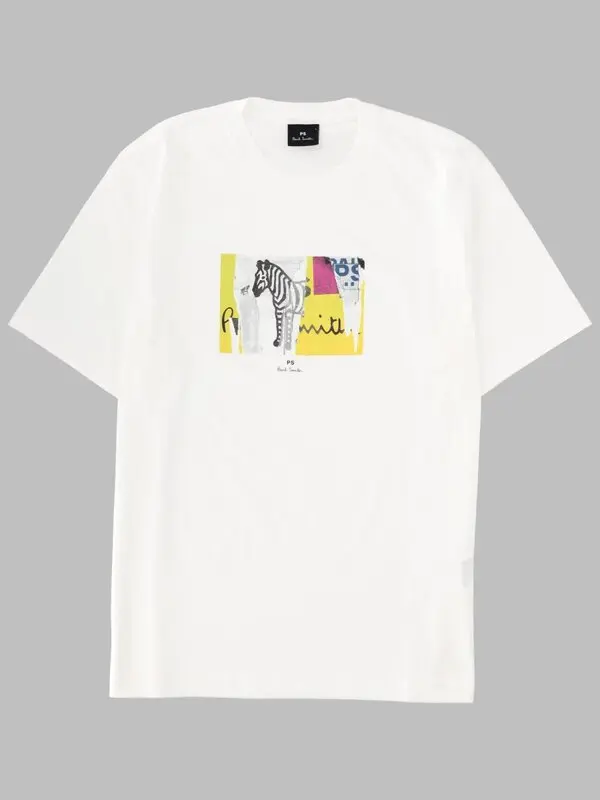 Paul Smith 100% Organic Cotton T-shirt - White