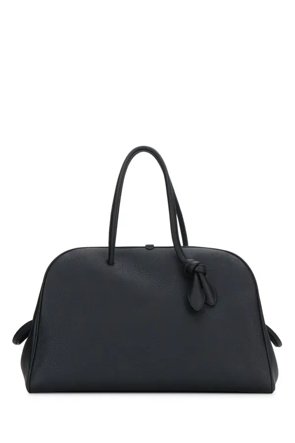 Jacquemus Grand Turismo Leather Shoulder Bag - Black