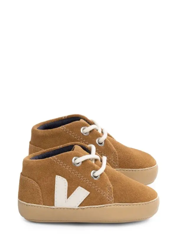 VEJA Mini Cradle Suede Sneakers For Little Ones - Beige