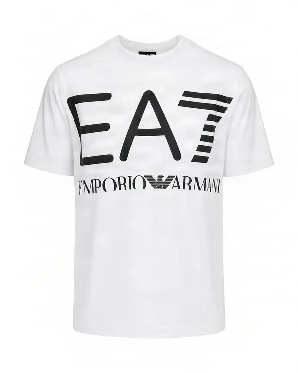 EA7 S Graphic Logo T-shirt - White