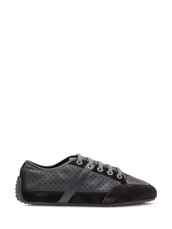 Givenchy Chic Leather Sneakers - Black