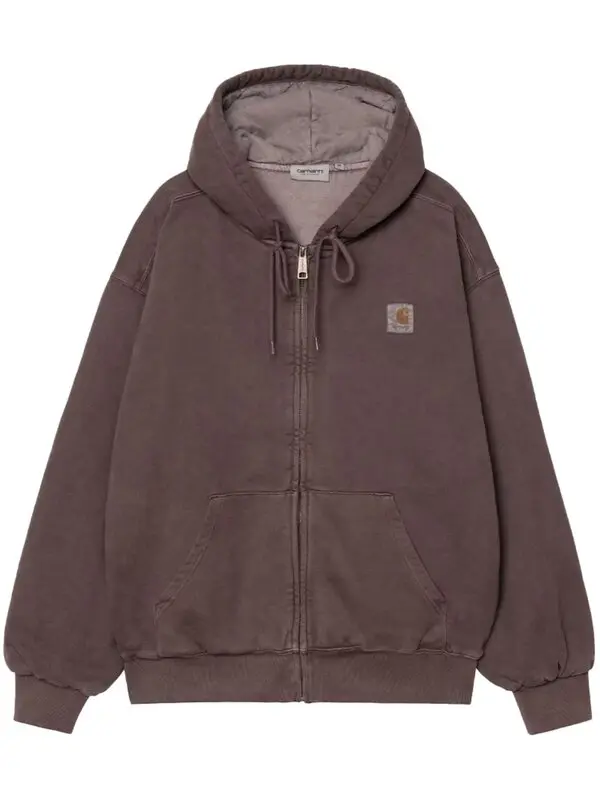 Carhartt Work In Progress 100% Cotton Zip-up Hoodie