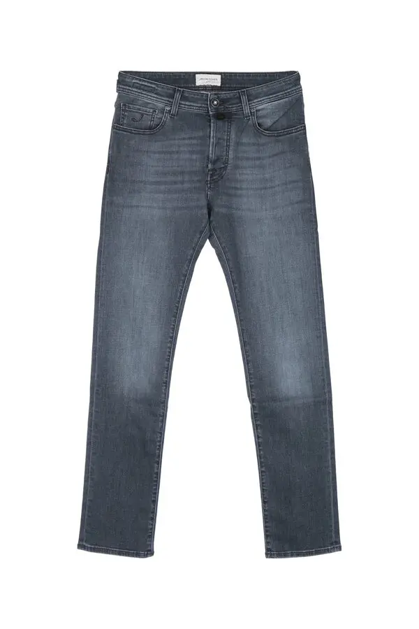 Jacob Cohen Premium Denim Pants For - Mediumblack