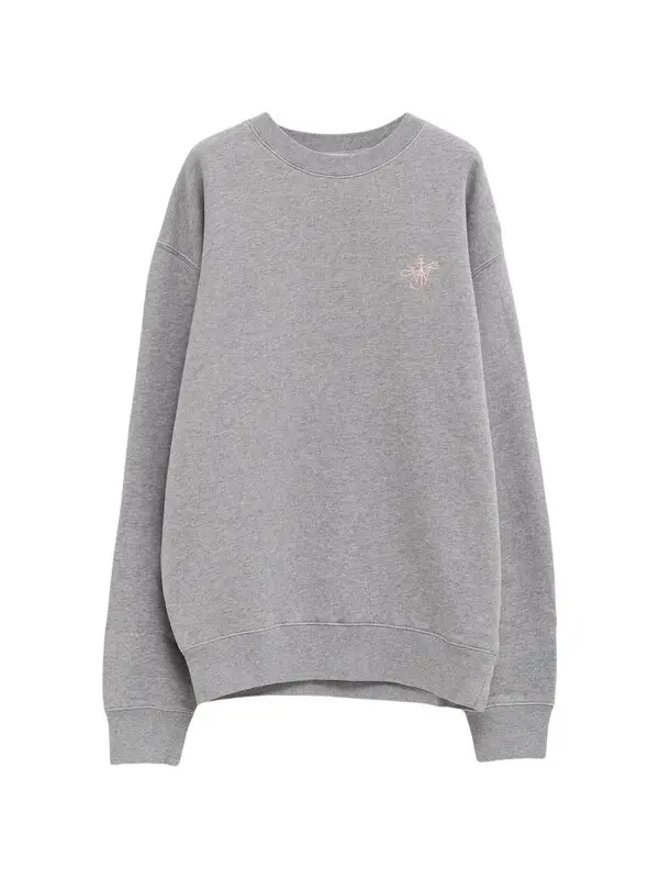 JW Anderson 100% Cotton Sweater Sweatshirt - Grey