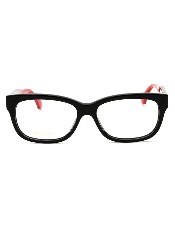 Gucci Rectangular Acetate Eyeglasses - Havana