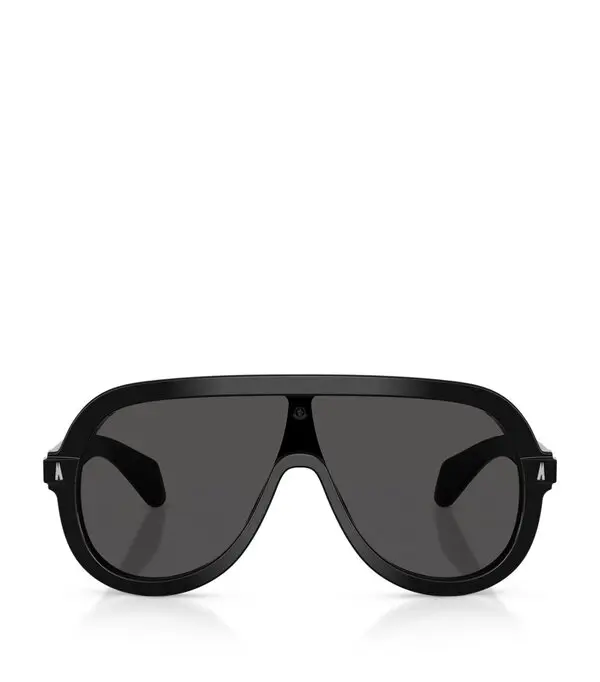 Moncler Sunsette Pilot Sunglasses - Black