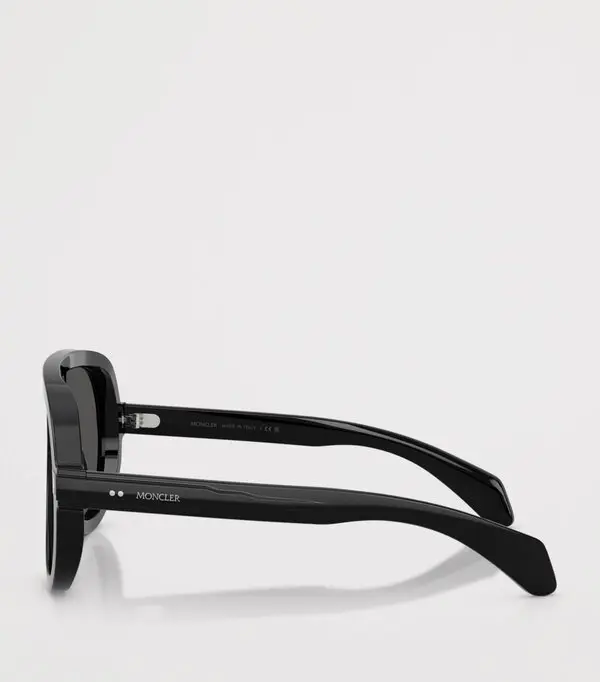 Moncler Sunsette Pilot Sunglasses