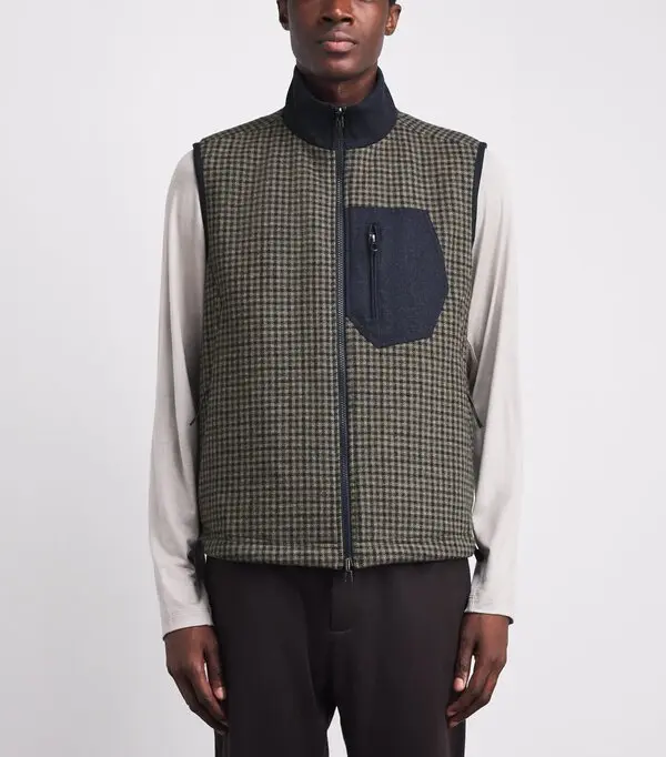Sease Check Reversible Gilet