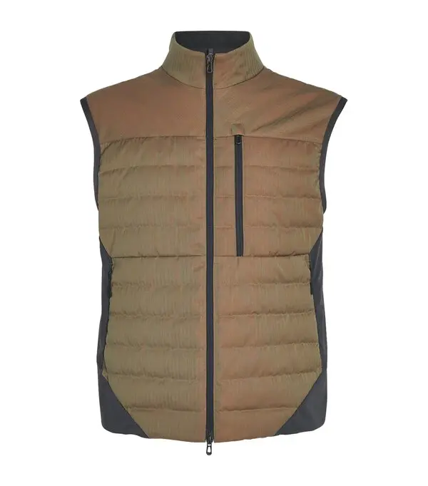 Sease Wool-blend Intrepid Down Gilet - Yellow