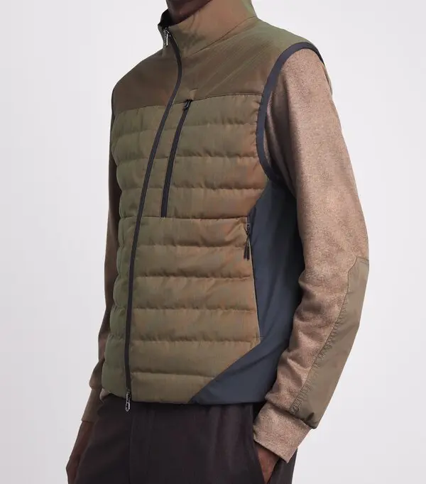 Sease Wool-blend Intrepid Down Gilet