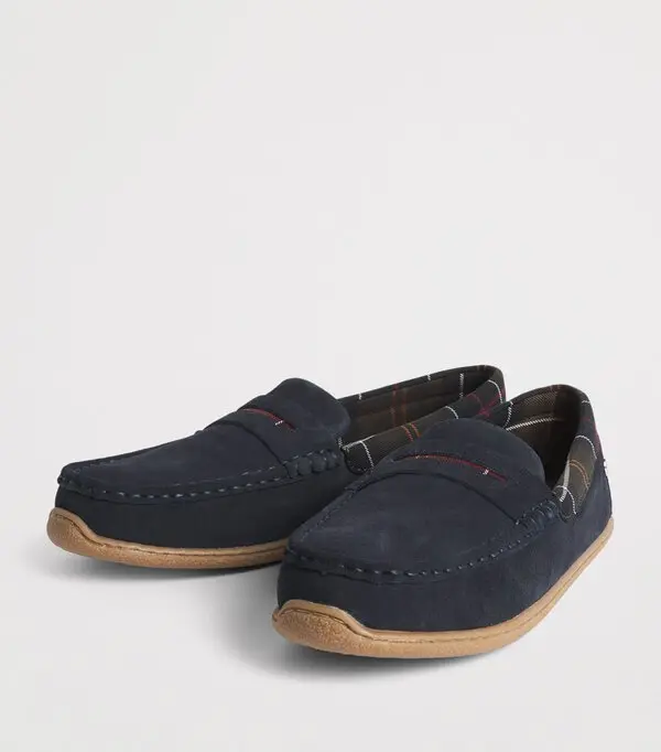 Barbour Suede Albert Slippers