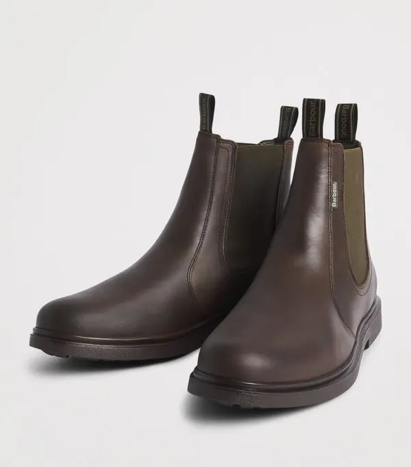 Barbour Leather Hale Chelsea Boots