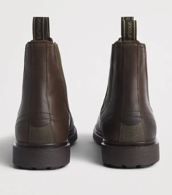 Barbour Leather Hale Chelsea Boots