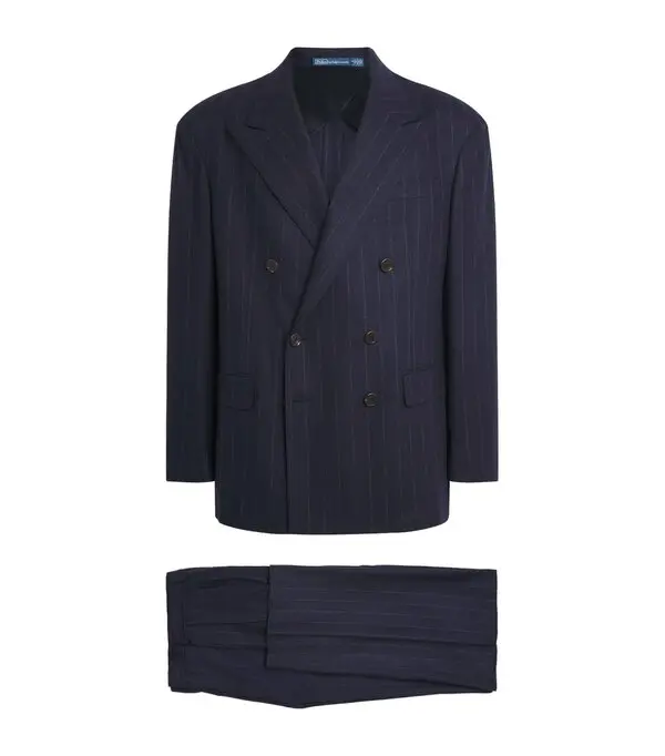 Polo Ralph Lauren Wool Pinstripe Heyworth 2-piece Suit - Navy