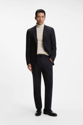 BOSS Slim-fit Jacket In Virgin Wool And Cashmere