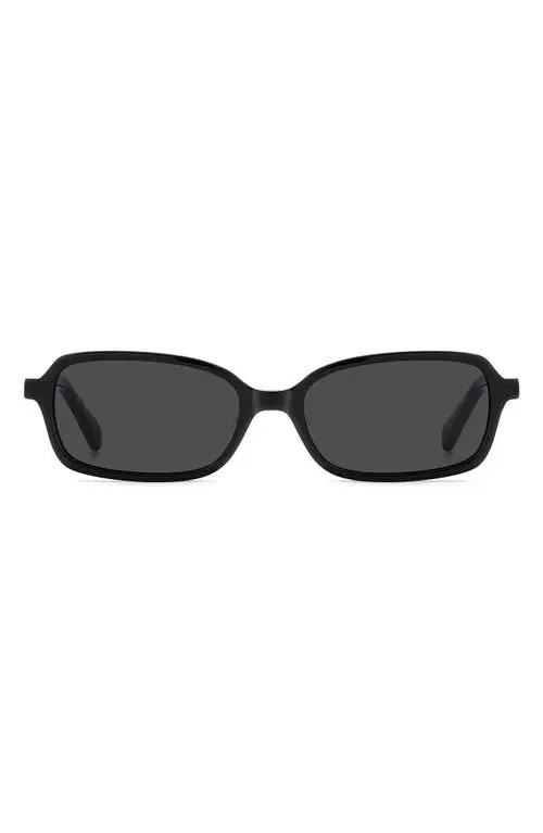 Kate Spade New York Carolina Sunglasses - Black/grey