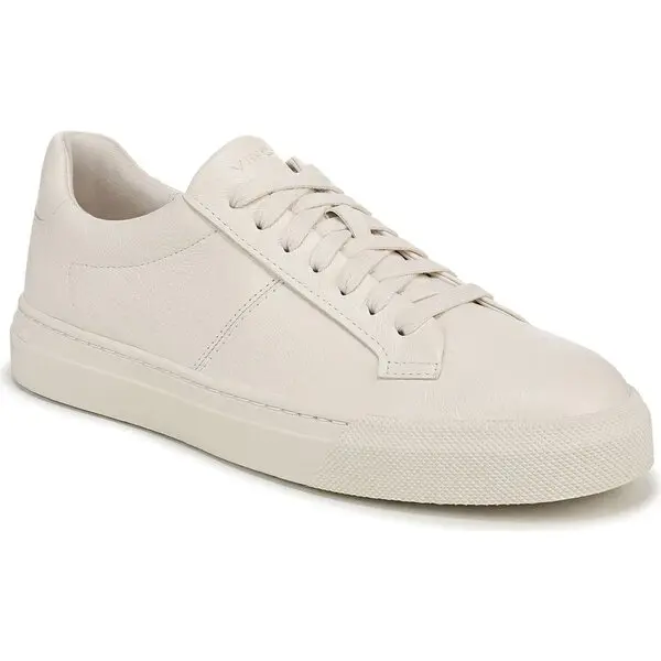 Vince Lomas Leather Sneaker - Pebble White