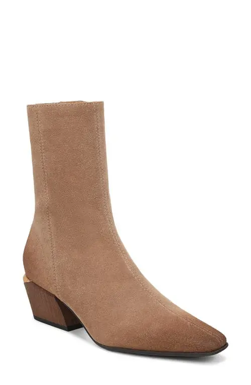 Sam Edelman Harmony 2 Leather Bootie - Truffle Brown