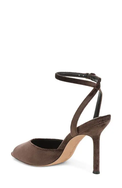 FAVORITE DAUGHTER Yamine Ankle Strap Sandal - Coffee Bean