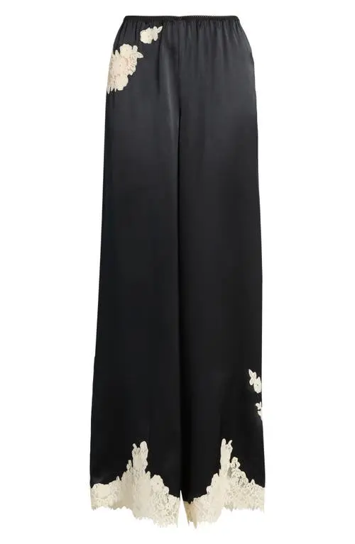 DÔEN Lavon Silk Wide Leg Pants
