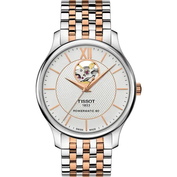 TISSOT Tradition Automatic Two-tone Stainless Steel Watch