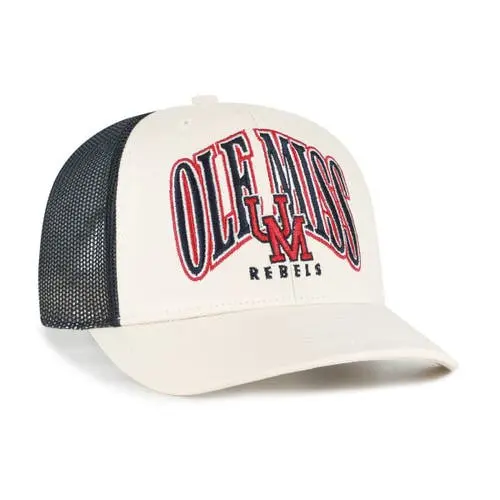 '47 Ole Miss Rebels Drawbridge Trucker Adjustable Hat