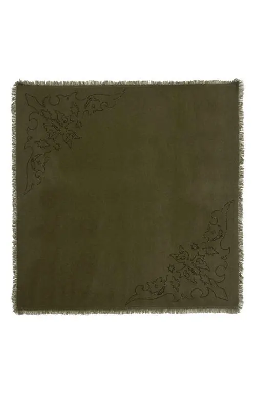 Zadig&Voltaire Stevie Strass Western Cashmere Scarf - Record
