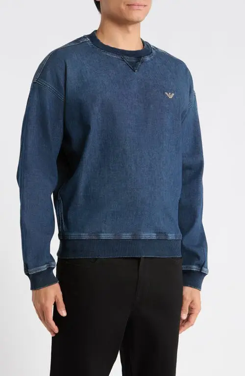 Emporio Armani Look Crewneck Sweatshirt With Logo