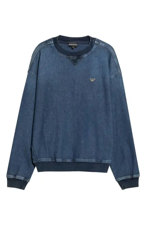 Emporio Armani Look Crewneck Sweatshirt With Logo