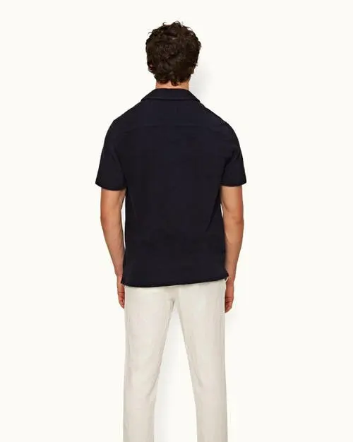 Orlebar Brown Howell Towelling Relaxed-fit Shirt