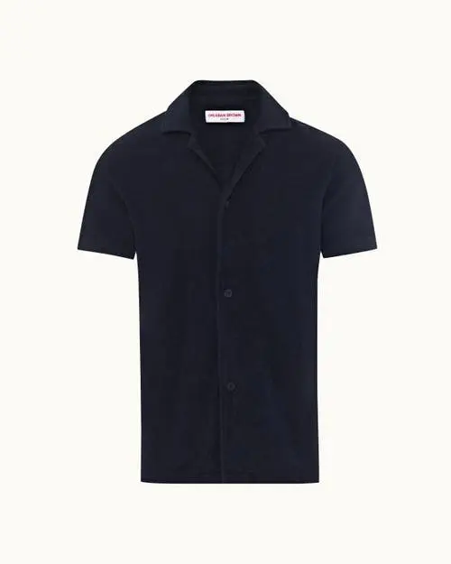 Orlebar Brown Howell Towelling Relaxed-fit Shirt