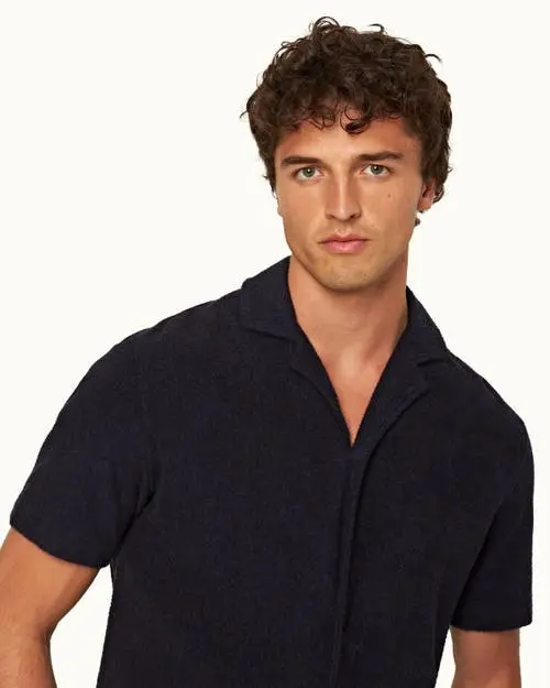 Orlebar Brown Howell Towelling Relaxed-fit Shirt