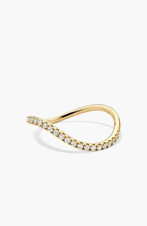 Mejuri Dôme Figure Pavé Ring