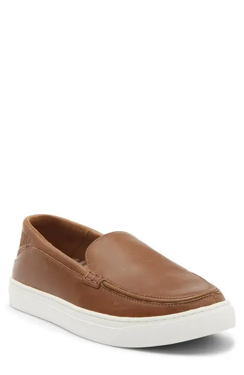Olukai Kou Leather Slip-on Moccasin - Walnut/walnut
