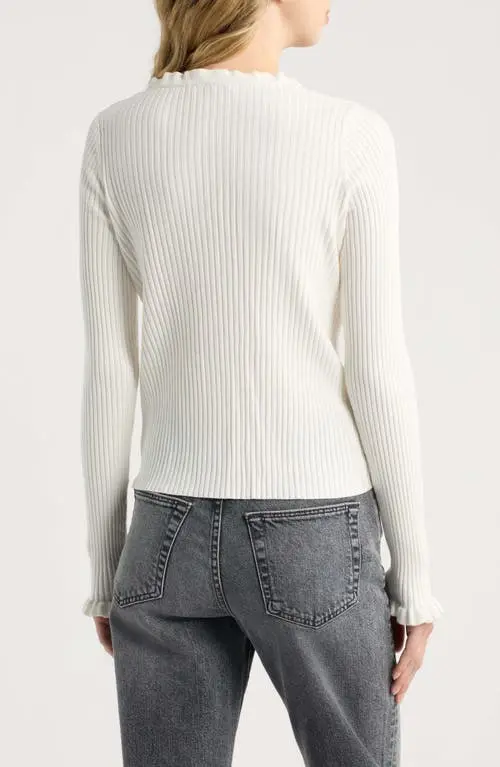 Mango Azucena Cardigan - Ecru