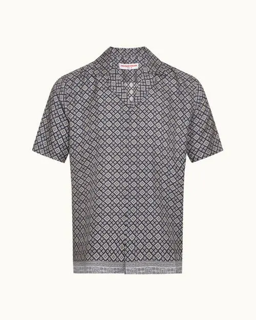 Orlebar Brown Maitan Silk Relaxed-fit Shirt