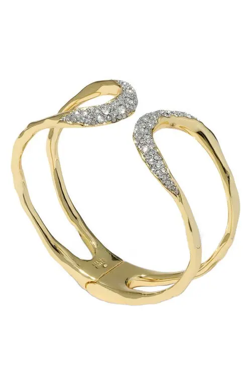Alexis Bittar Solanales Crystal Orbiting Cuff