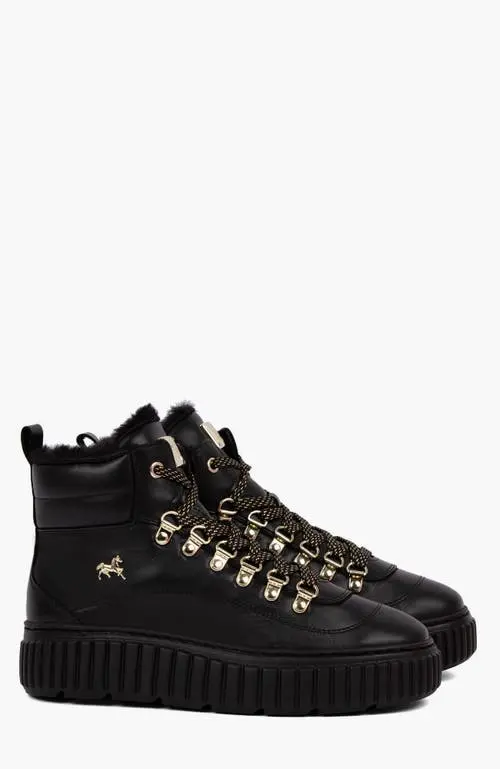 CAVALINHO Artic Platform Leather Sneakers