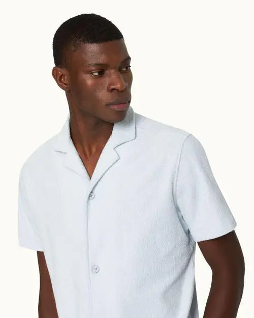 Orlebar Brown Howell Towelling Relaxed-fit Shirt