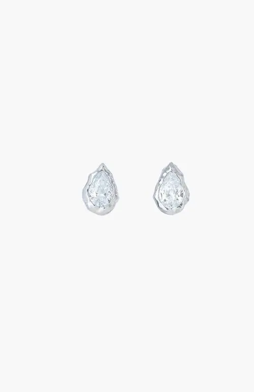 RIZEN JEWELRY Solace Tear Stud Earrings