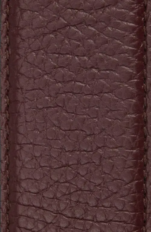 FERRAGAMO Reversible Gancio Belt - Cordovan Nero