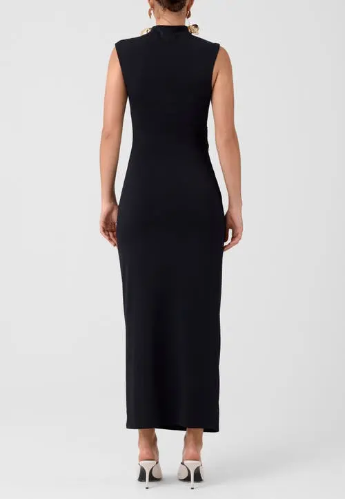 Rachel Rachel Roy Daria High Neck Sleeveless Midi Dress