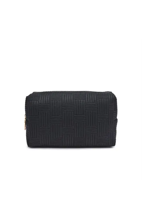 URBAN ESSENTIALS Hatchway Cosmetic & Travel Organizer Pouch - Black
