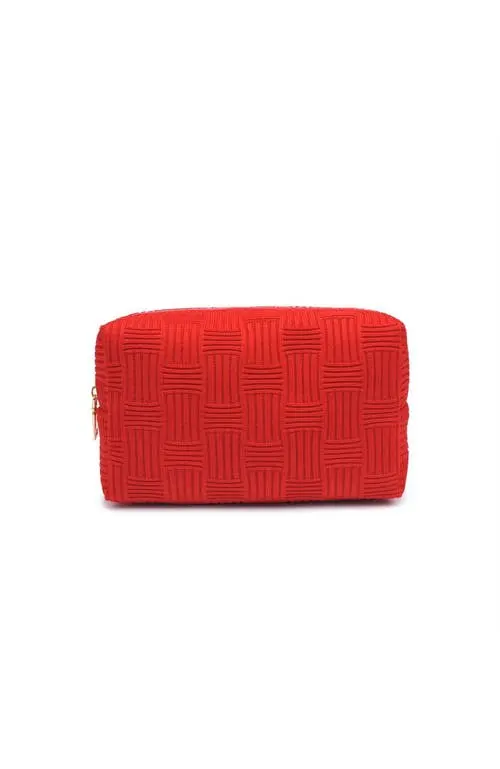 URBAN ESSENTIALS Hatchway Cosmetic & Travel Organizer Pouch - Red