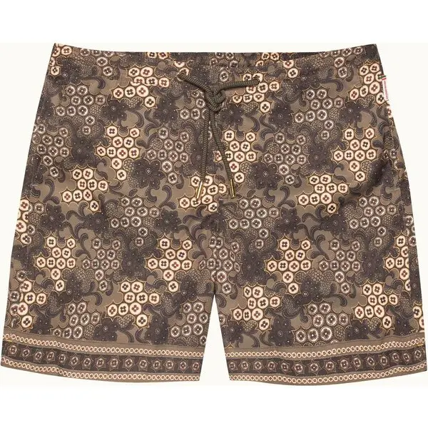 Orlebar Brown Bulldog Drawcord Tailored-fit Swim Shorts - Bronze