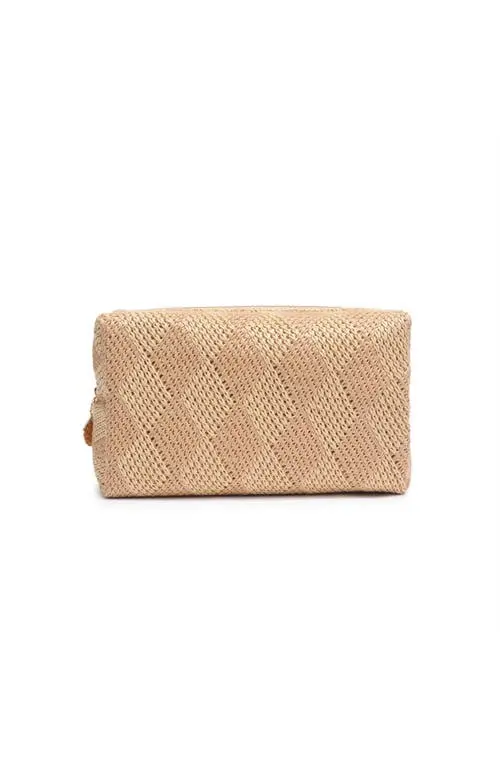URBAN ESSENTIALS Bali Breeze Cosmetic & Travel Organizer Pouch - Natural
