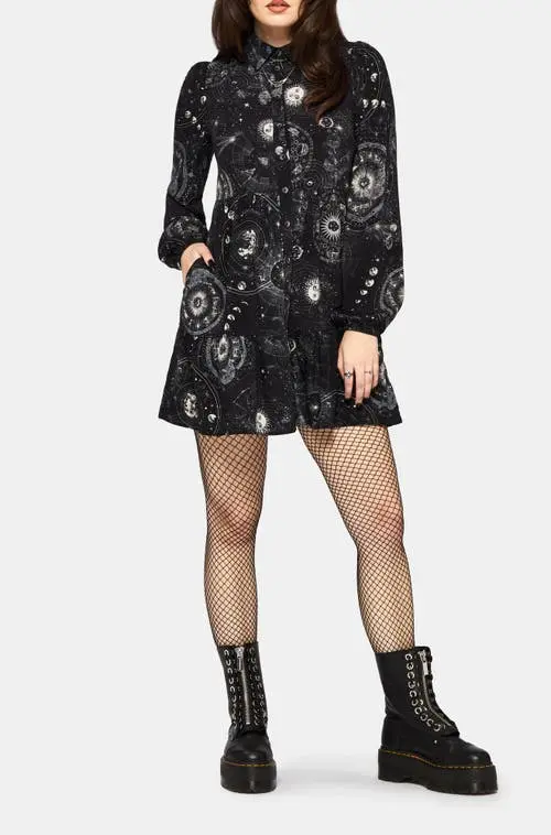 DISTURBIA Elise Mini Shirt Dress