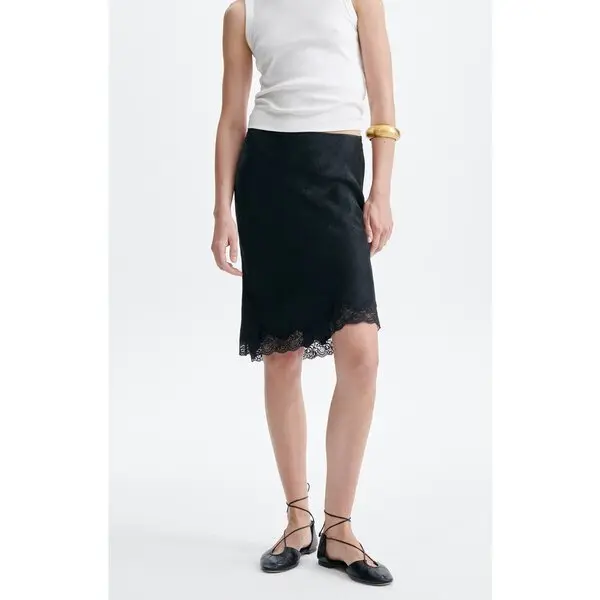 Vanessa Bruno Hasna Jacquard Midi Skirt